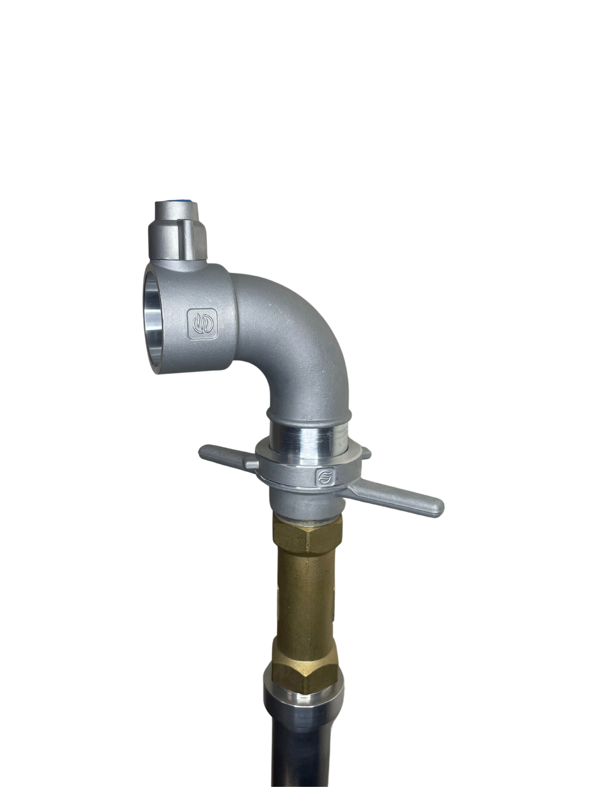 Aluminium Single Headed Brigade Standpipe c/w Brass Double Check Valve ...